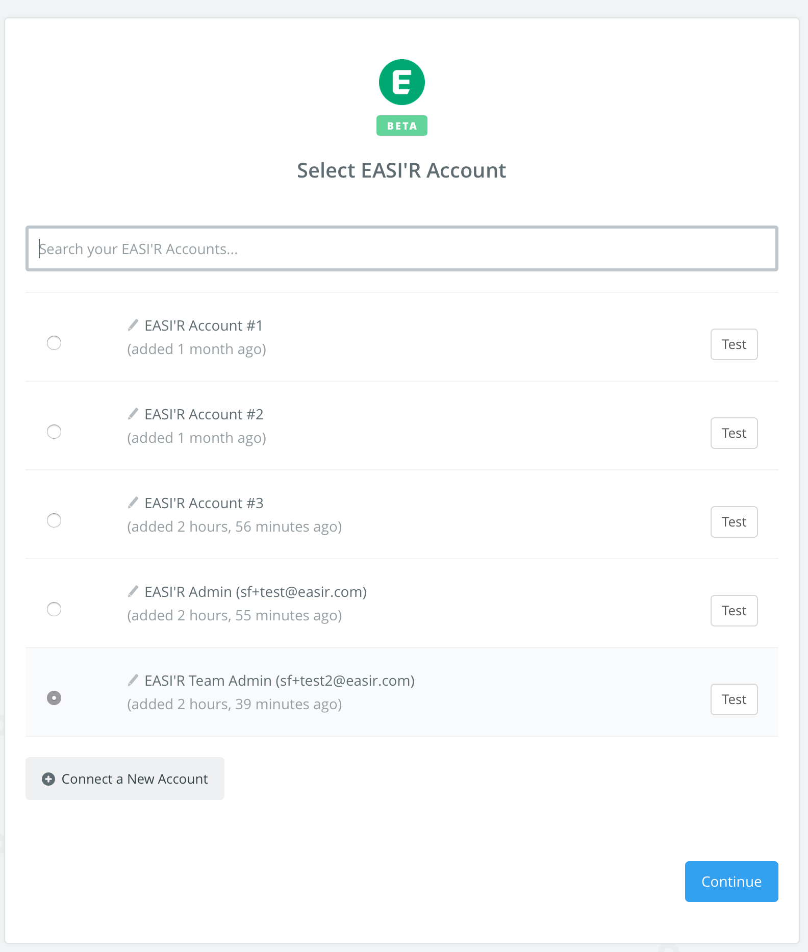 Zapier - EASI'R Documentation